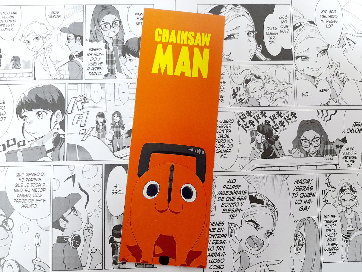 Marca Paginas Chainsaw Man ( 2 ) – Kokoro Mangas