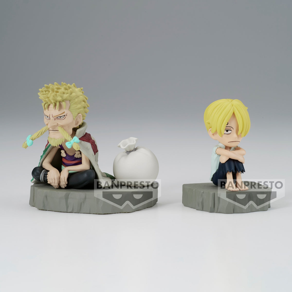 Banpresto Figura Sanji & Zeff WCF Log Stories One Piece 7cm – Kokoro Mangas