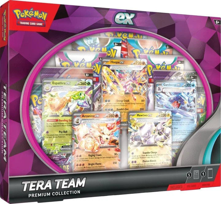 Pokemon TCG: Tera Team Premium Collection – Inglés – Kokoro Mangas